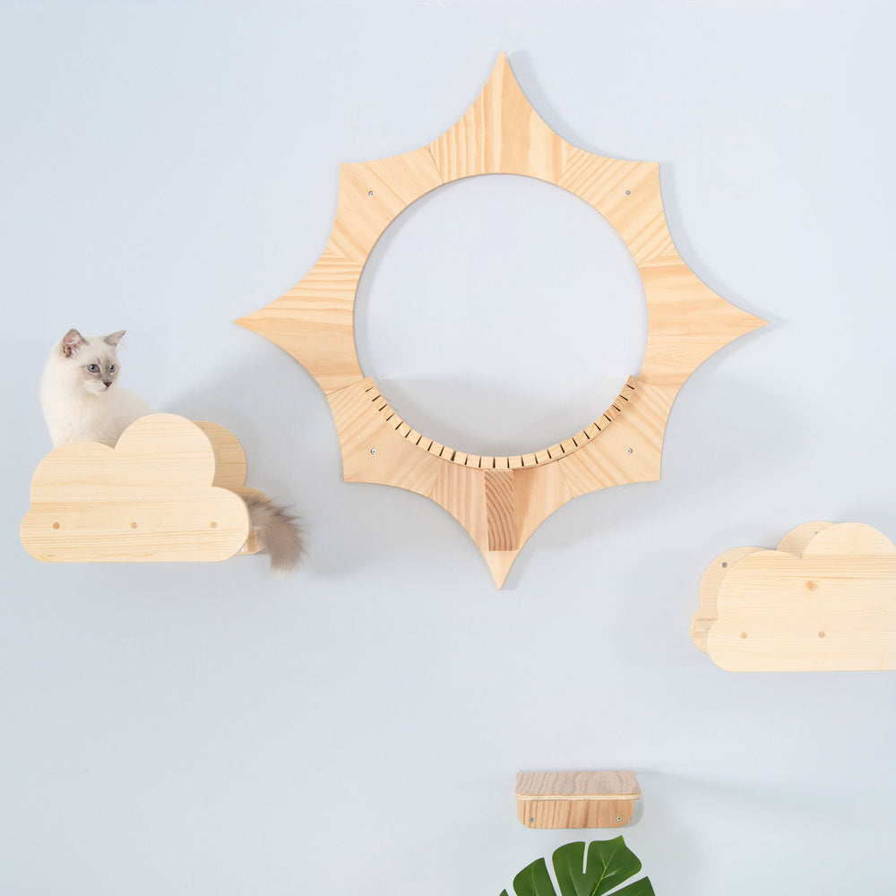 【クリア（透明）キャットステップ】MYZOO-MOKU（全2色）