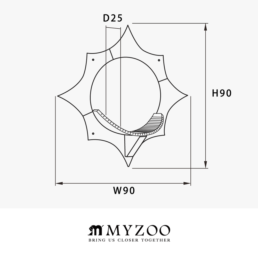 【キャットステップ】MYZOO-Solar
